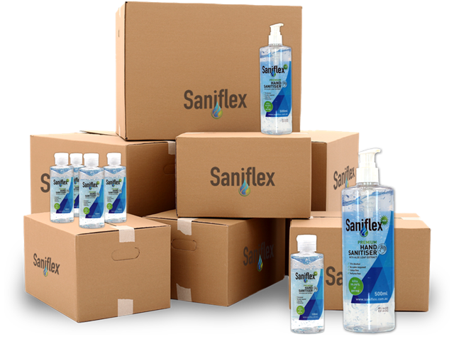 Saniflex Rinse Free Hand Sanitiser 500ml Bottle With Plunger (Carton o ...
